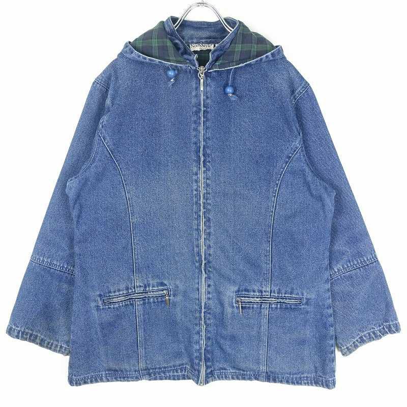 古着 NorthStyle フード付き デニムジャケット | Flamingo Online 古着屋フラミンゴ オンラインショップ